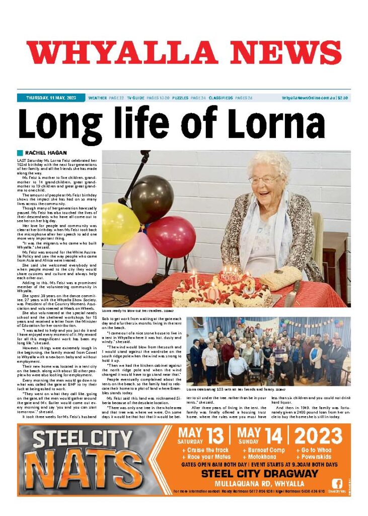The Whyalla News - 11th May 2023 | The Whyalla News