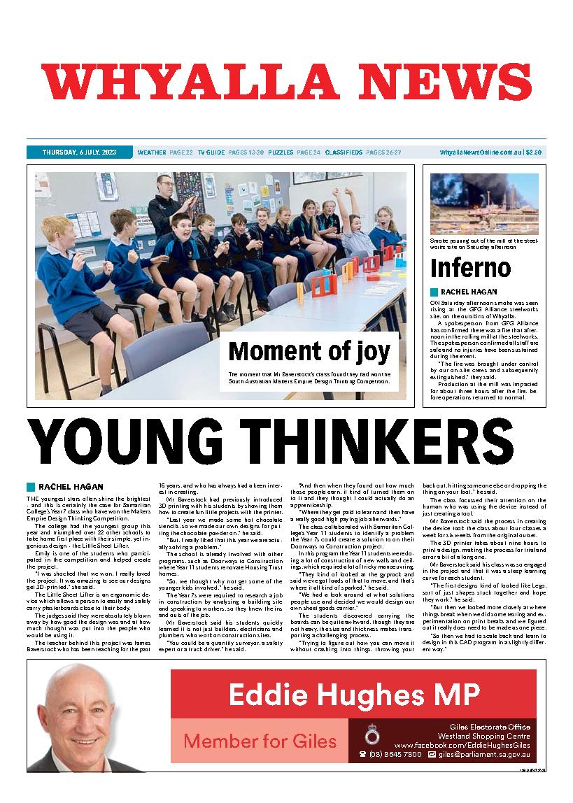 The Whyalla News - 6th July 2023 | The Whyalla News