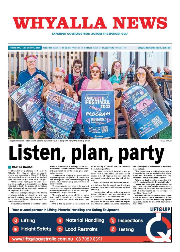 The Whyalla News - 15th February 2024 | The Whyalla News