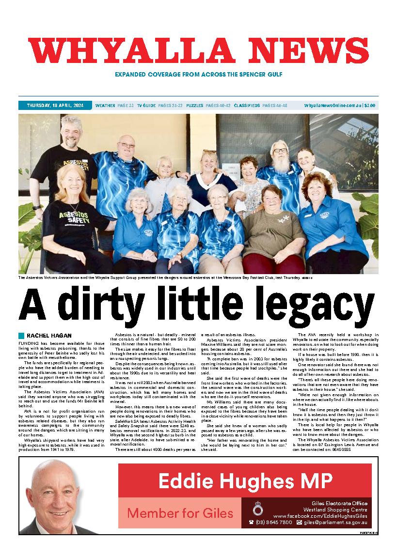 The Whyalla News - 18th April 2024 | The Whyalla News