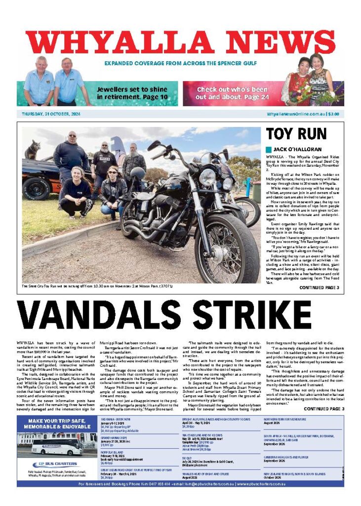 The Whyalla News - 31st October 2024 | The Whyalla News