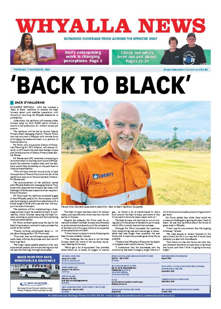 The Whyalla News - 7th November 2024 | The Whyalla News